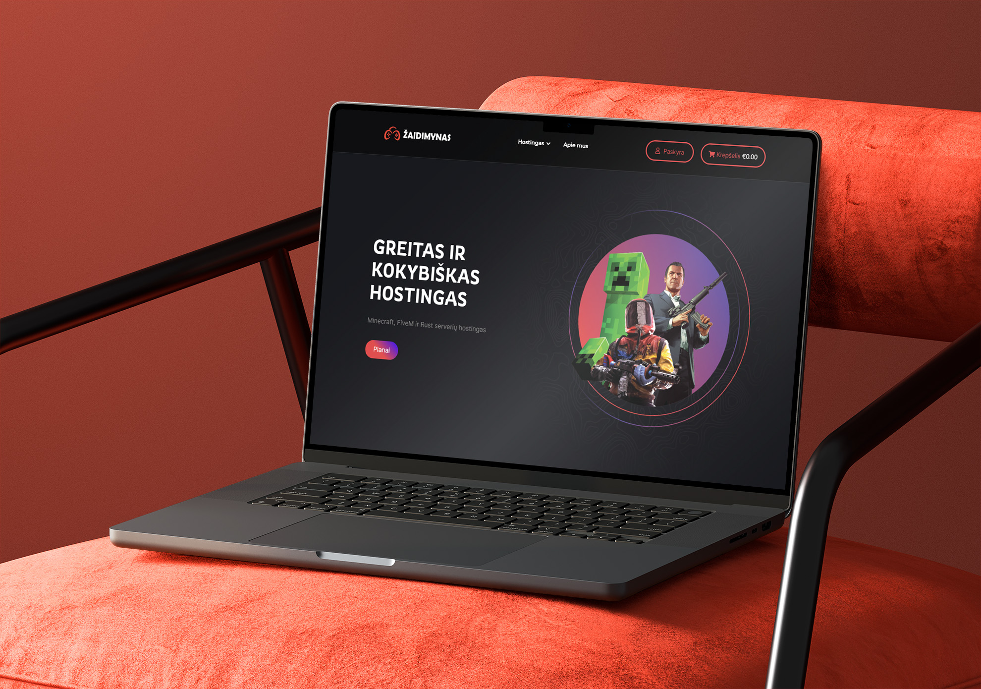 Project: Zaidimynas - Webifull